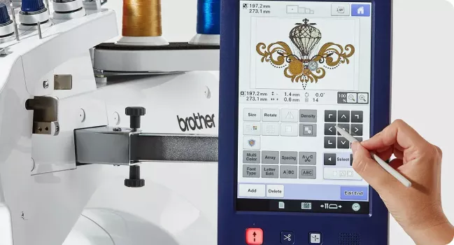 Embroidery Products Line-up | Brother India