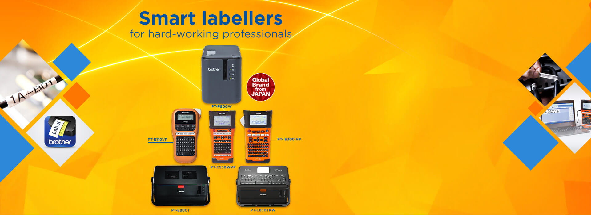 Brother Label Printers For Electricians | Ferrule, Tube & Cable Label ...