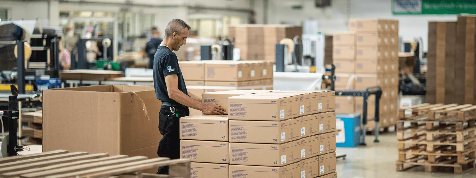 Enhance Factory Efficiency with Automated Pallet Labelling| Brother India