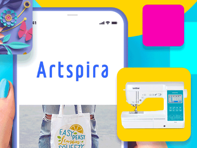 Artspira App - Embroidery Patterns and Cutting Designs | Brother India
